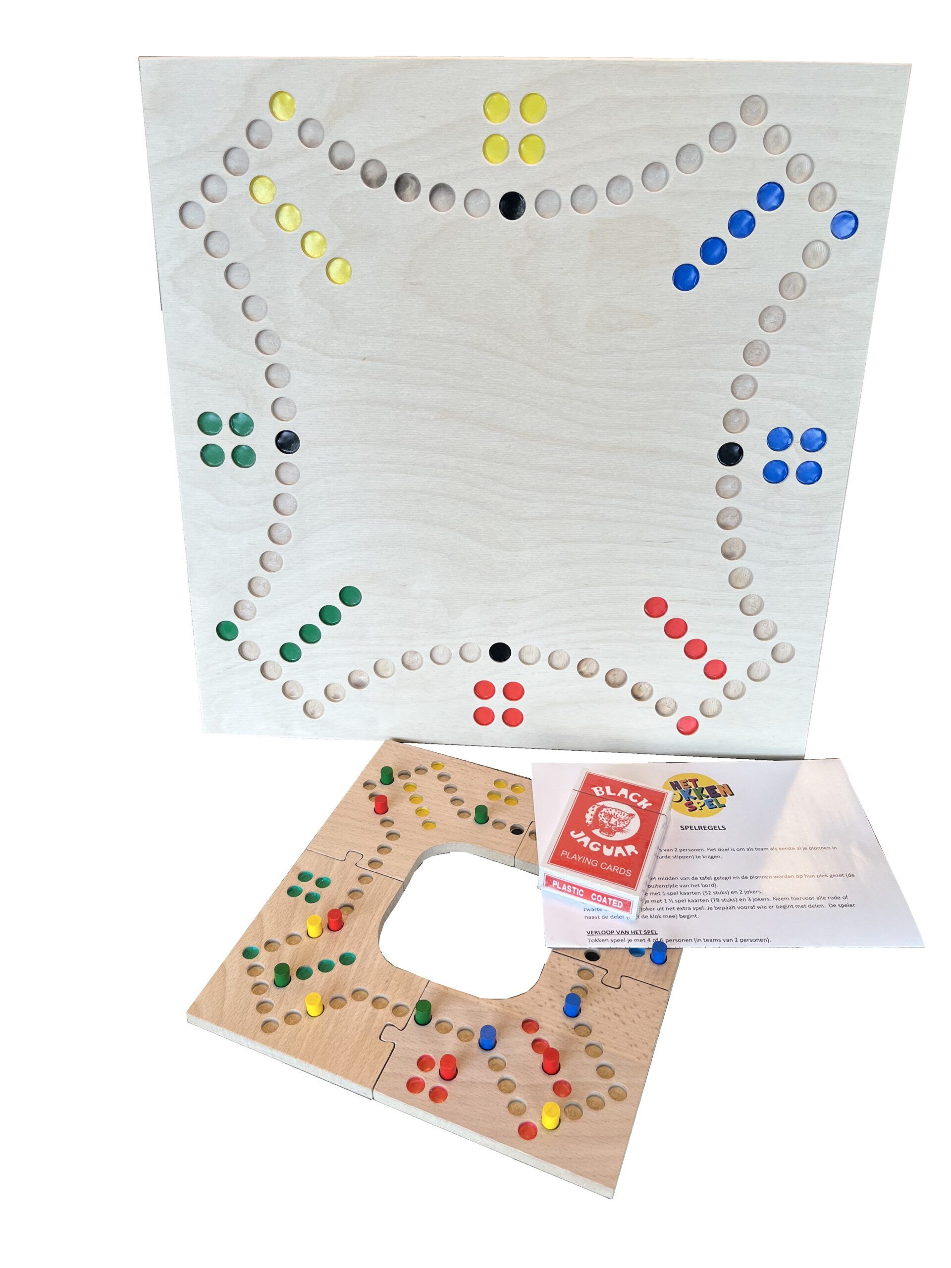 Puzzel 4 personen mini - Tokkenspel