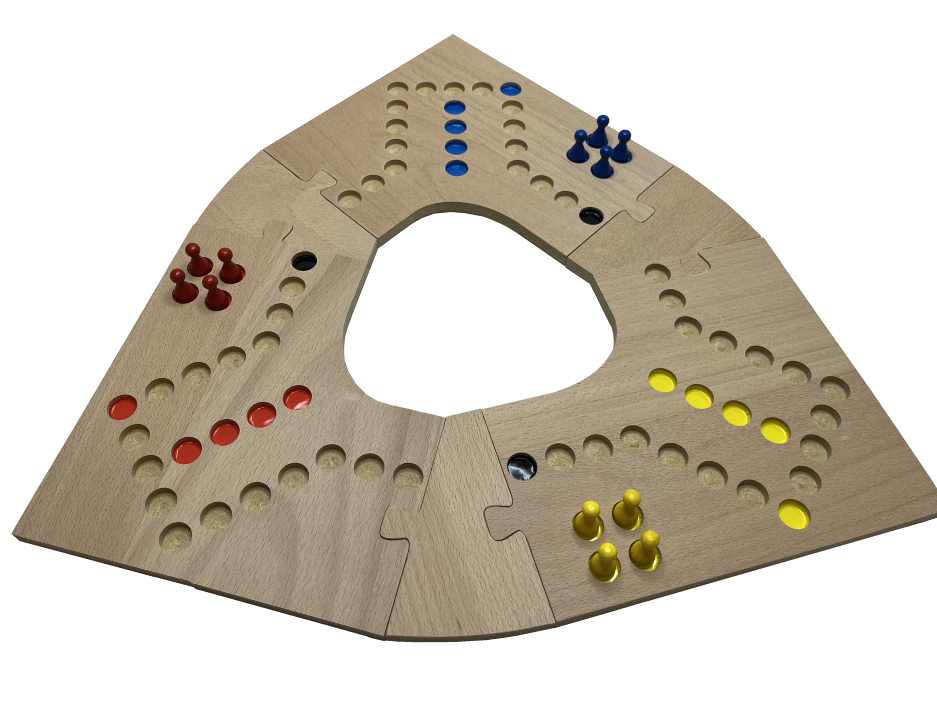 Tokkenspel Puzzel 3 en 4 personen - Tokkenspel